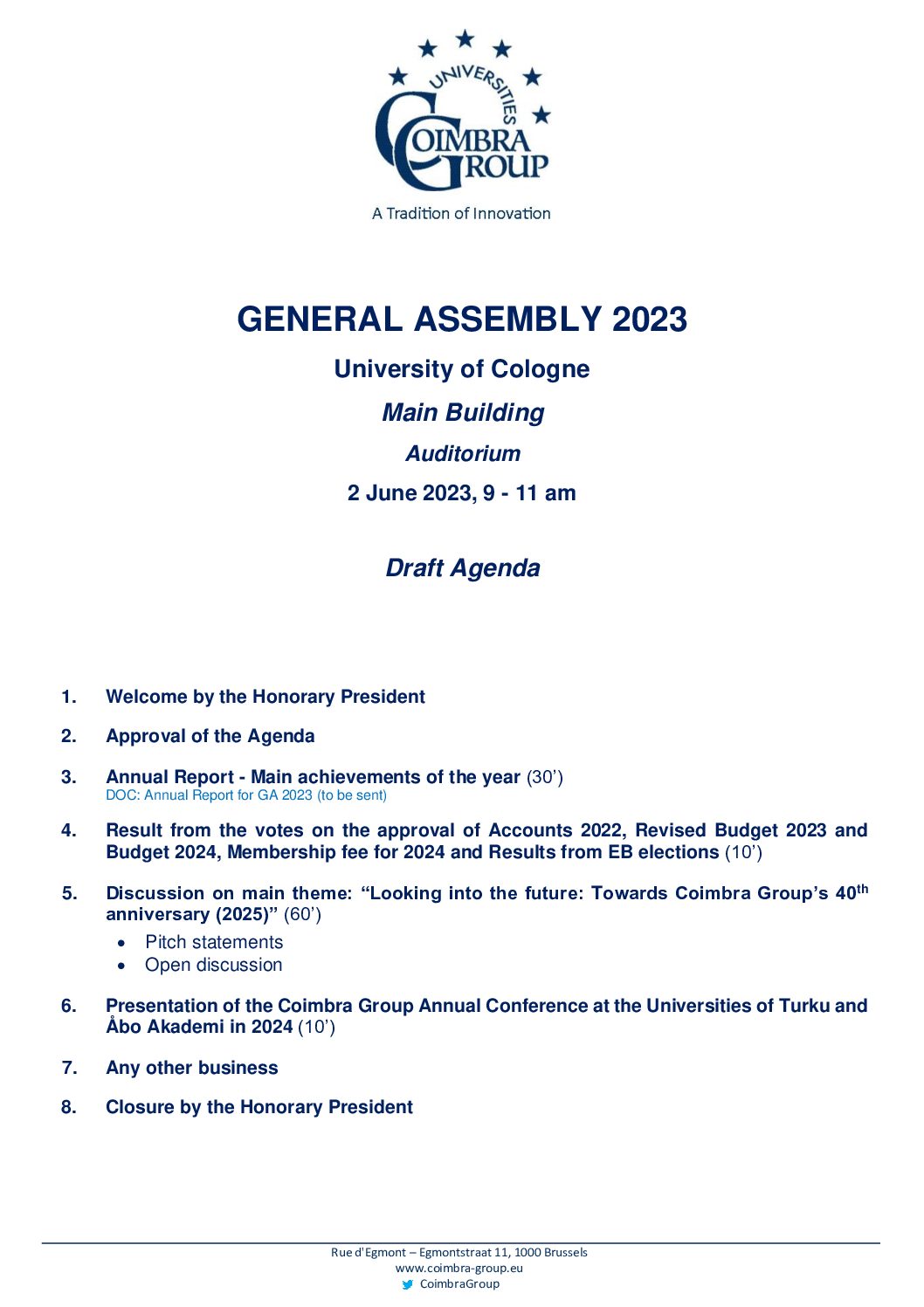 3.3-2023-General-Assembly-Draft-agenda | Coimbra