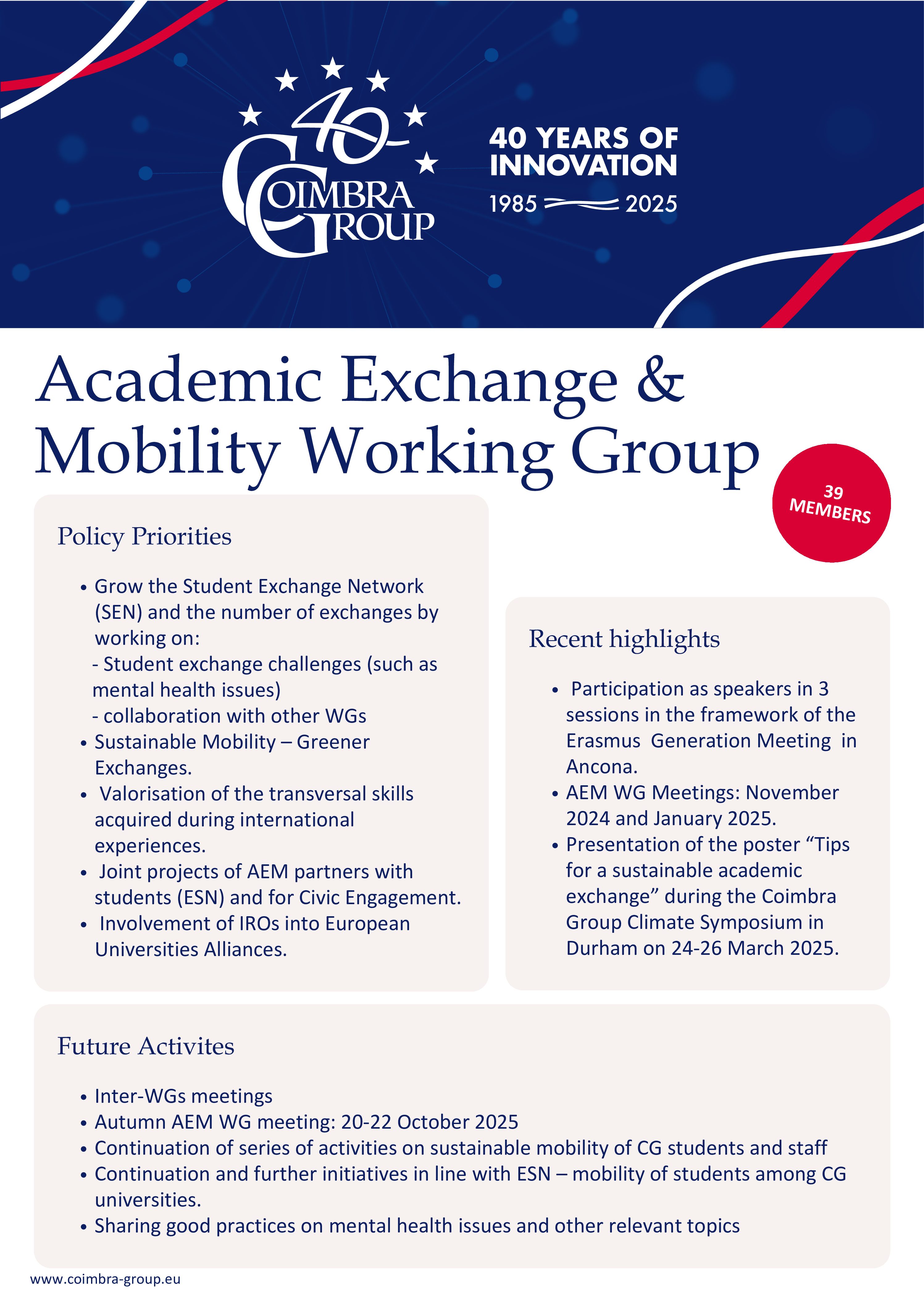 AEM_Poster 2025 | Coimbra