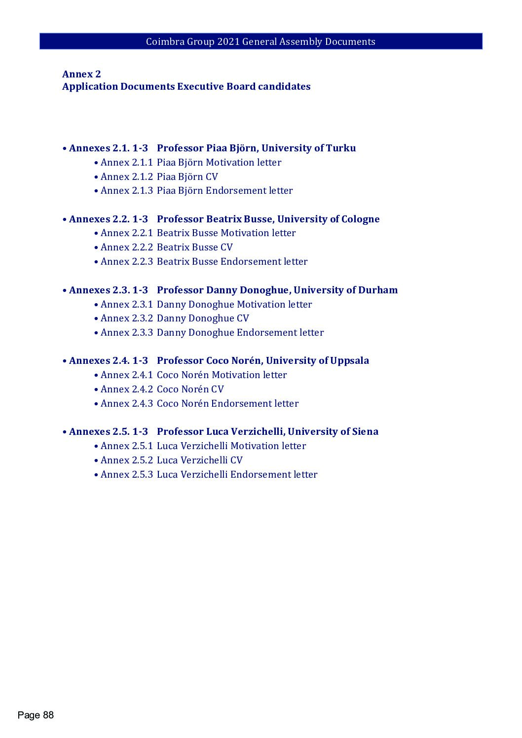 Annex 2 | Coimbra