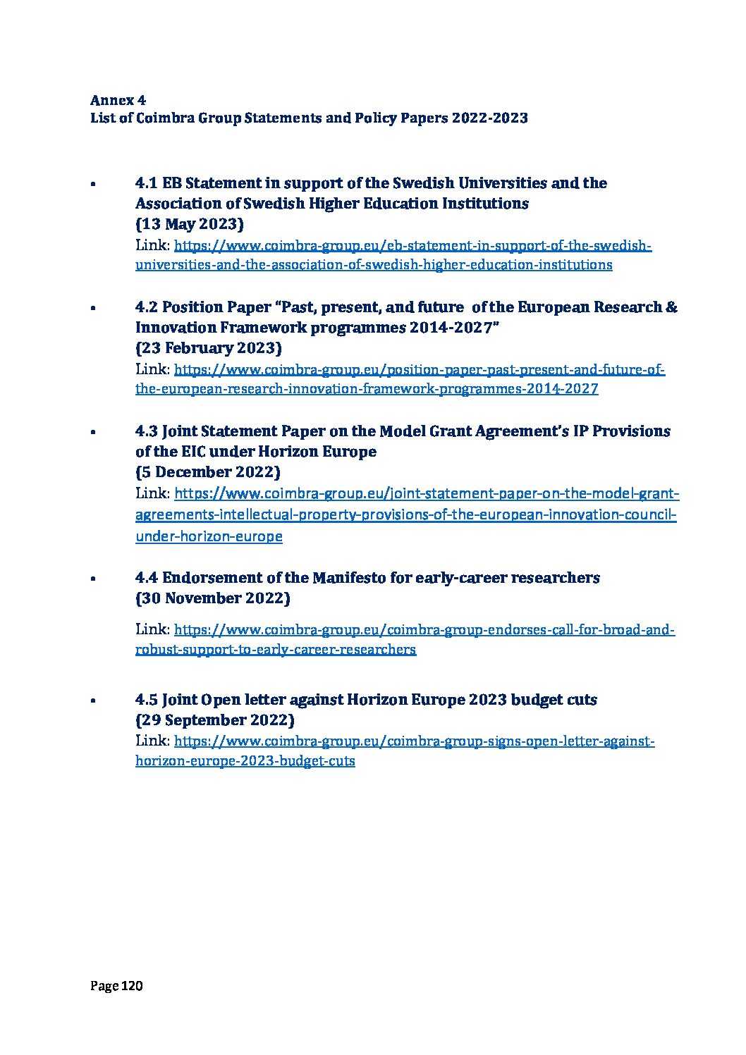 Annex-4-List-of-CG-Statements-and-Policy-Papers | Coimbra