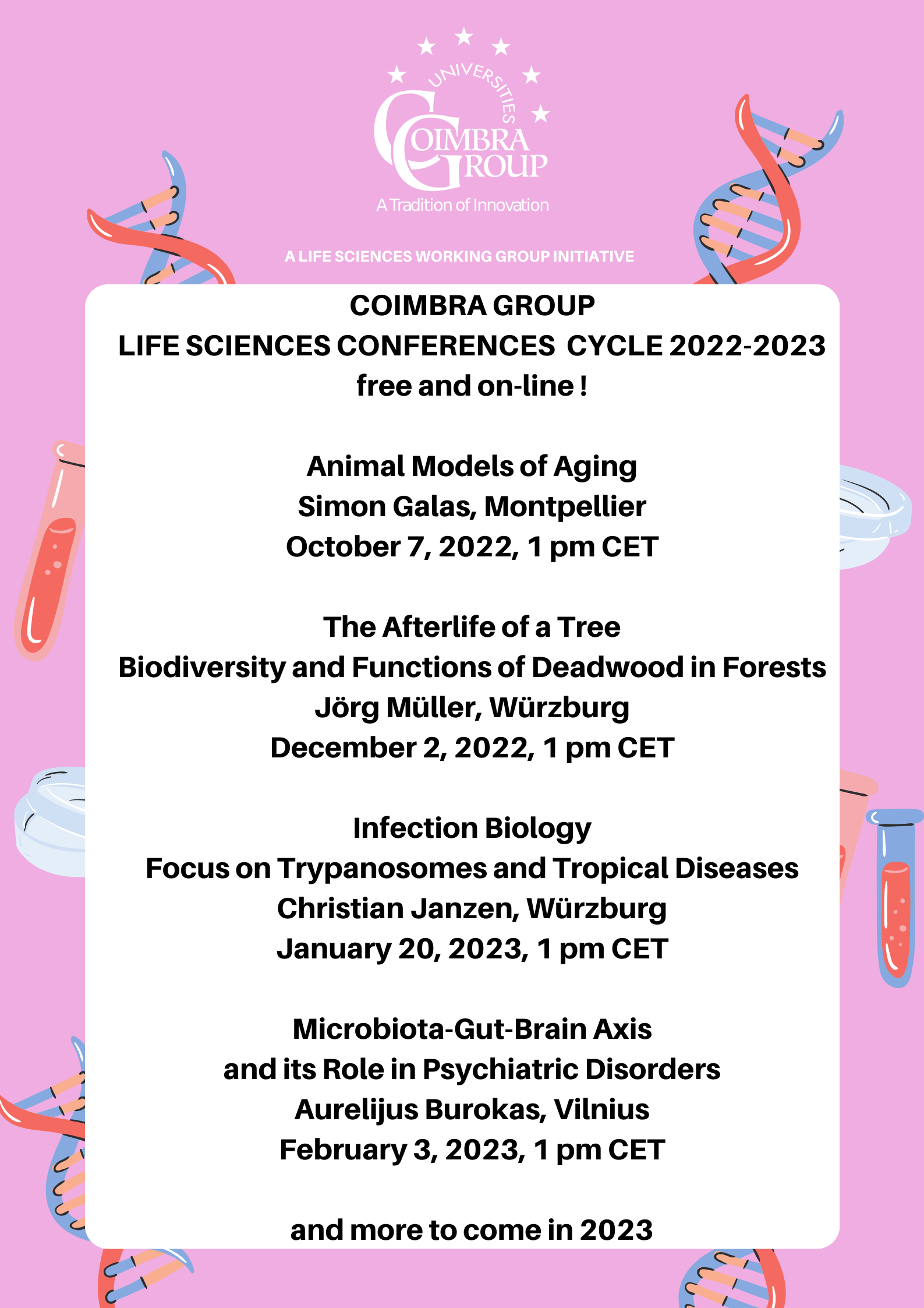 LIFE-SCIENCES-CONFERENCES-CYCLE-2022-2023- | Coimbra